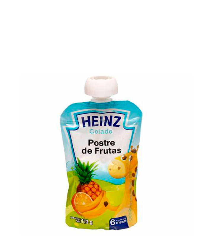 Heinz Compota de postre de frutas +6 meses 113g – Baraki Bodegón