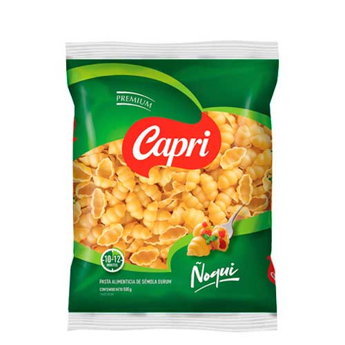 Capri Pasta alimenticia Ñoqui 500gr – Baraki Bodegón