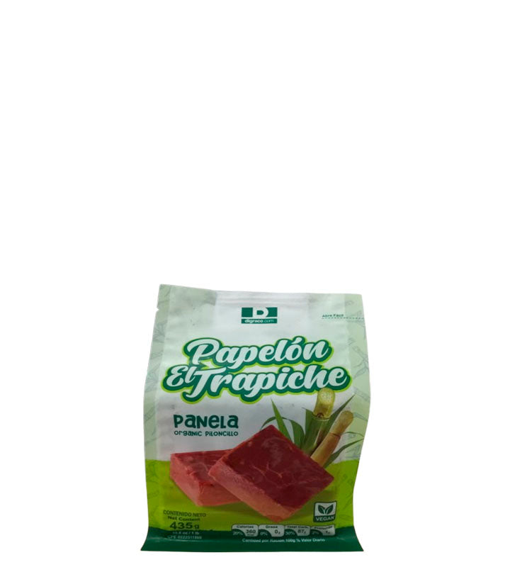 Digraco Papelón El Trapiche panela piloncillo orgánico 435g – Baraki ...