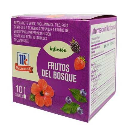 Infusión de Frutos del Bosque McCormick – Baraki Bodegón