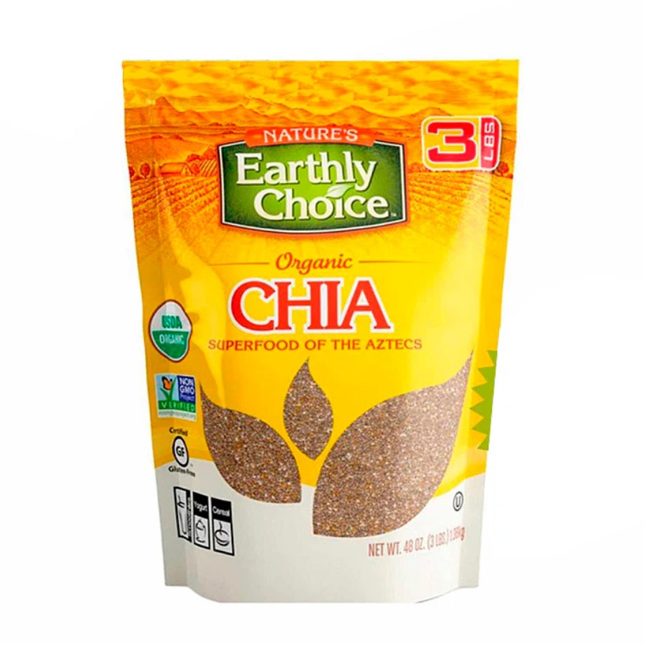 Chía Superalimento Orgánico de los Aztecas Earthly Choice – Baraki Bodegón