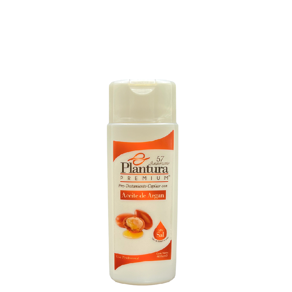 Plantura Premium Pre-Tratamiento capilar con aceite de argán 400ml ...
