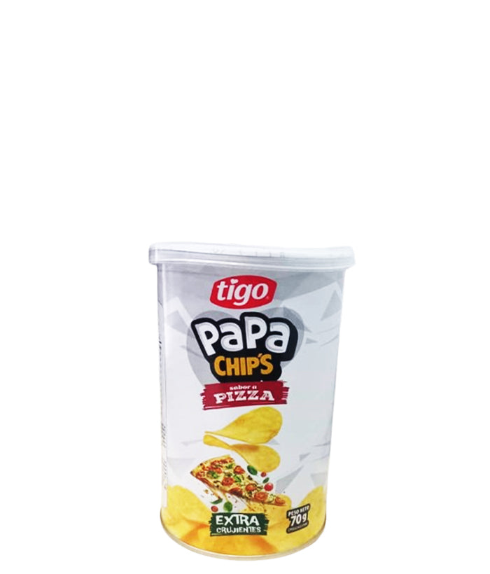 Tigo Papa Chip's Sabor a Pizza 70g – Baraki Bodegón